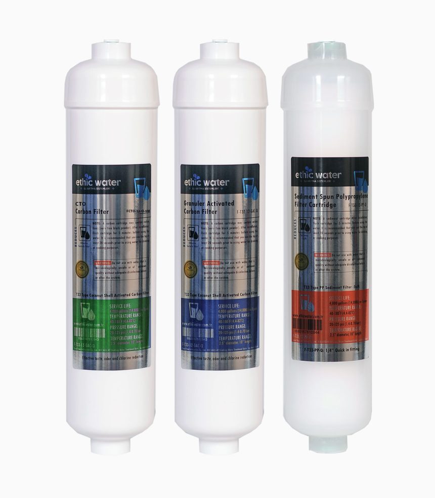 Swun Chyan İnline 3'lü Filtre Seti - Ethicwater